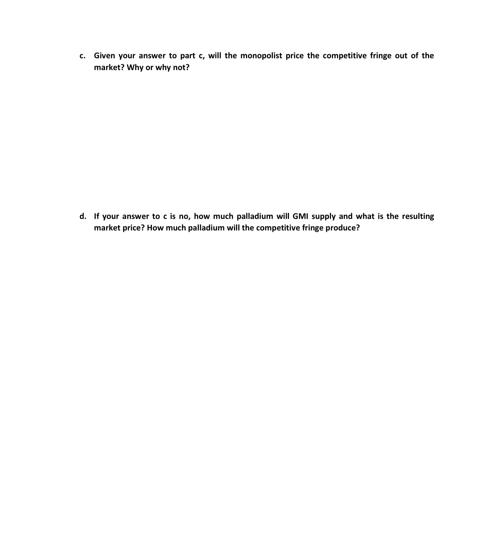 Solved 7. (25 points): Great Metals Inc. (GMI) is a | Chegg.com