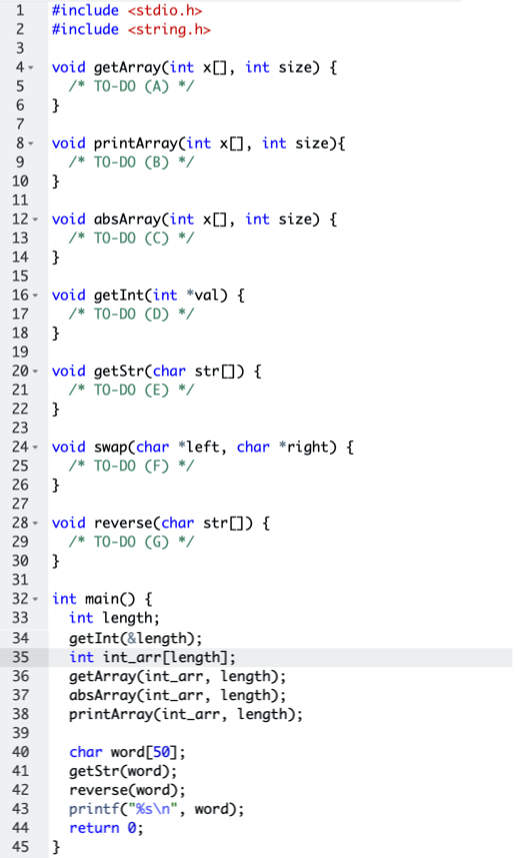 Solved INSTRUCTIONS Take a look at the code. You will notice | Chegg.com