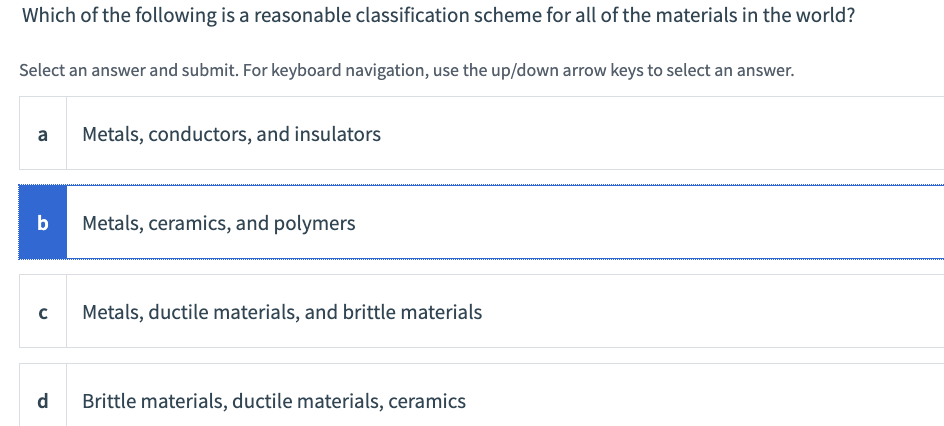 Solved Which of the following is a reasonable classification | Chegg.com