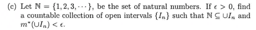 Solved = 9 (c) Let N = {1, 2, 3,... }, be the set of natural | Chegg.com