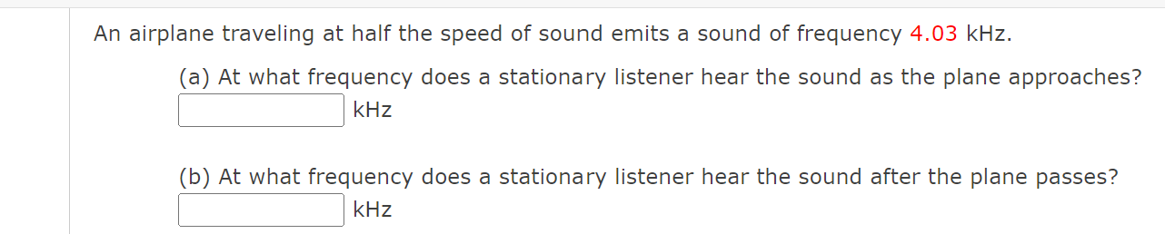 Solved An airplane traveling at half the speed of sound | Chegg.com