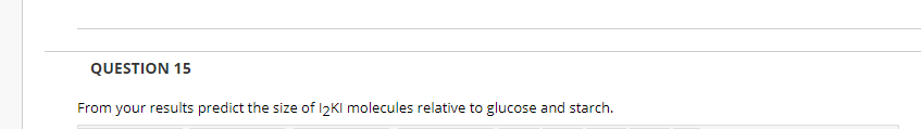 Solved QUESTION 14 This are results you should have after | Chegg.com