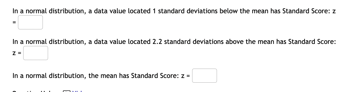 Solved In a normal distribution, a data value located 1 | Chegg.com