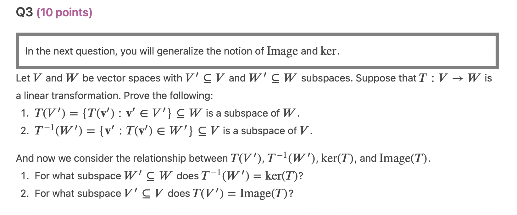 Solved In the next question, you will generalize the notion | Chegg.com