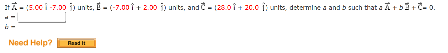 Solved If vec(A)=(5.00hat(i)-7.00hat(j)) ﻿units, | Chegg.com