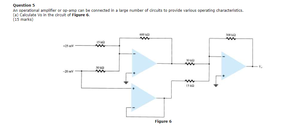 [Solved]: Question 5 An operational amplifier or op-amp ca