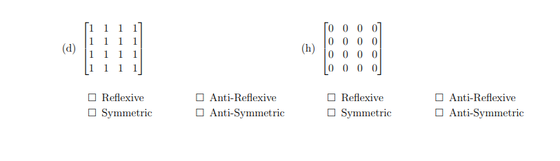 Solved It is possible to determine if a relation is | Chegg.com