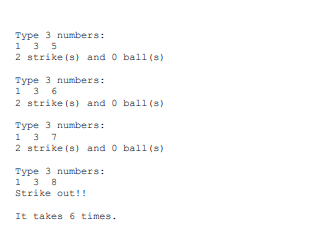Solved I. This project is to write a simple game program | Chegg.com