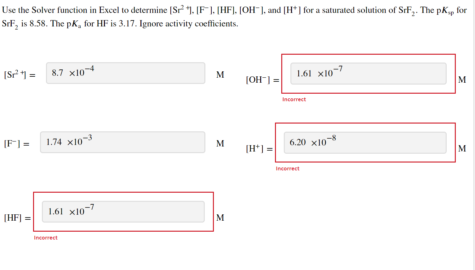 Solved Use The Solver Function In Excel To Determine 5464