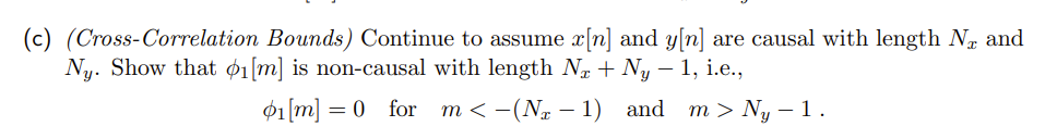 Question #3: (Convolution \& Cross-Correlation | Chegg.com