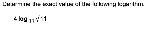 Solved Determine the exact value of the following | Chegg.com