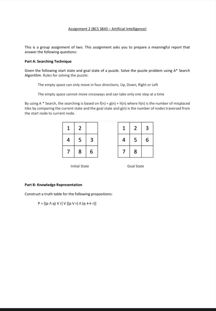 Solved This is a group assignment of two. This assignment | Chegg.com