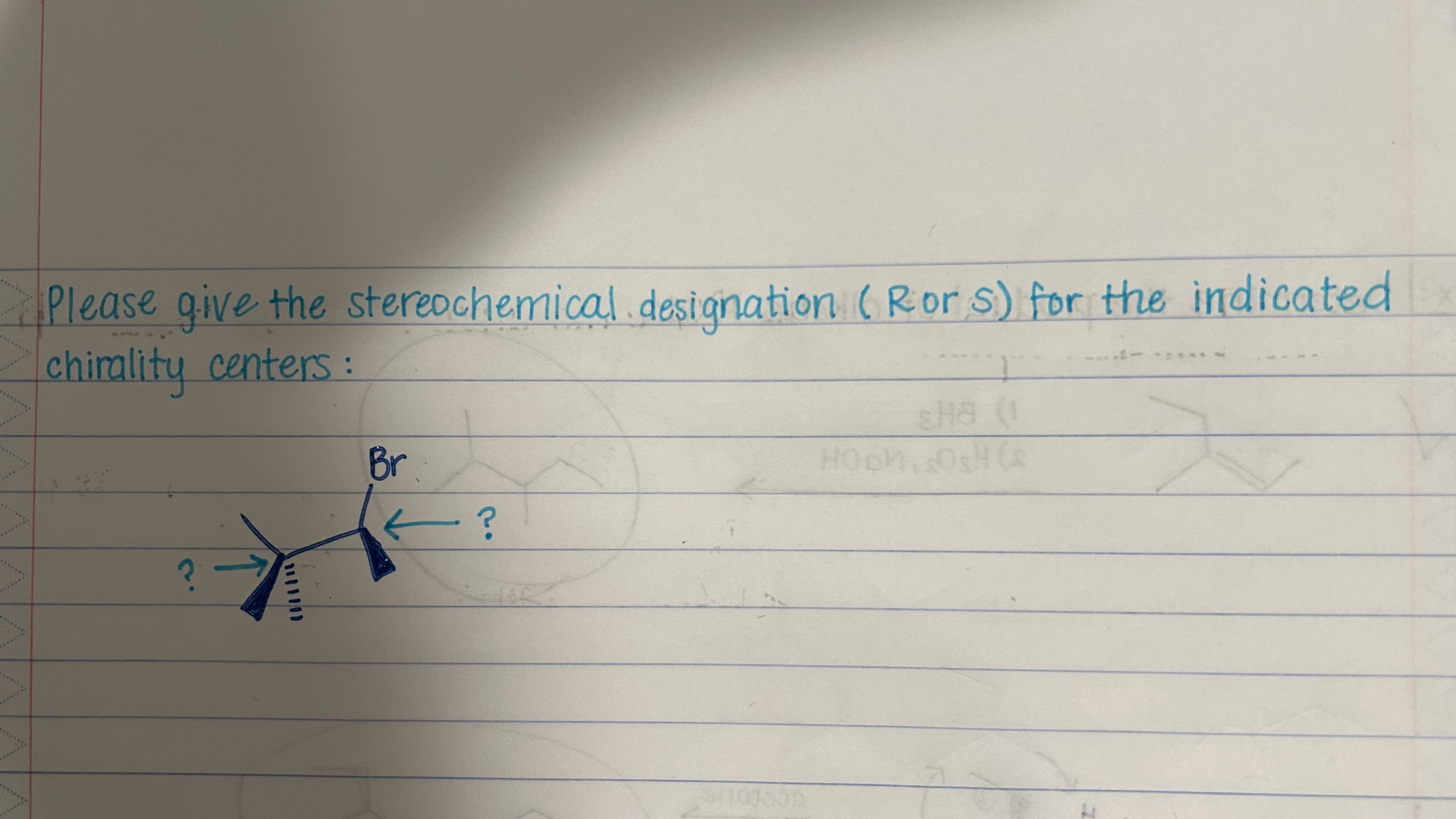 Please give the stereochemical designation (R or S) | Chegg.com