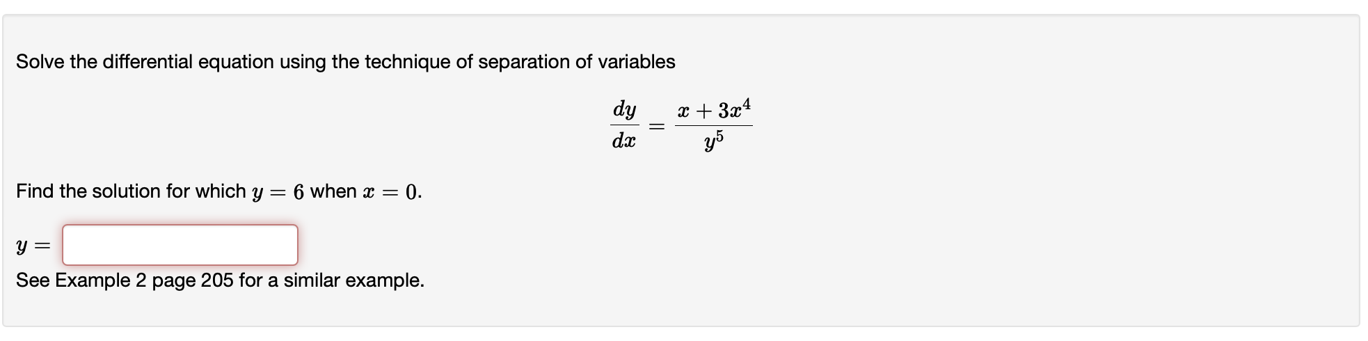 Solved Solve the differential equation using the technique | Chegg.com