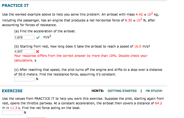 Solved PRACTICE IT Use the worked example above to help you | Chegg.com