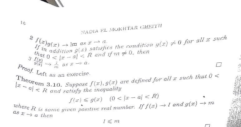 Solved Theorem 3.8. (Sandwich Rule) Suppose f(x): glx); | Chegg.com