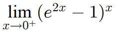 Solved I lim (e2:1 – 1) 20+ | Chegg.com