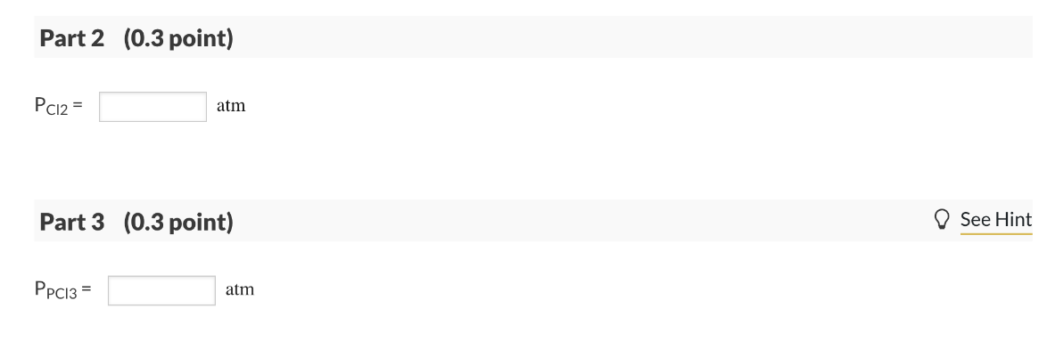 Solved 05 Question (1 point) See page 685 For the reaction | Chegg.com
