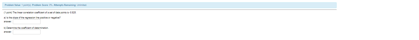 Solved HW11-Practice: Problem 8 Problem Value: 1 point(s). | Chegg.com