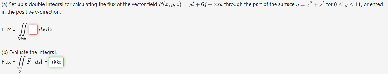 Solved (a) ﻿Set up ﻿a double integral for calculating the | Chegg.com