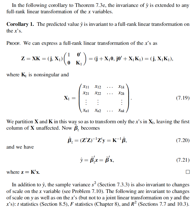 Show that s^2 is invariant to changes of scale on the | Chegg.com