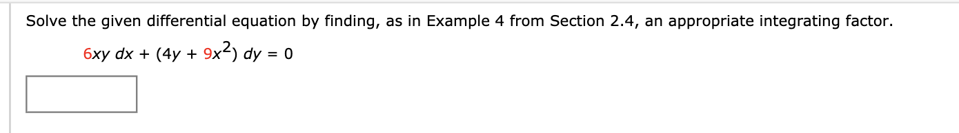 Solve the given differential equation by finding, as | Chegg.com