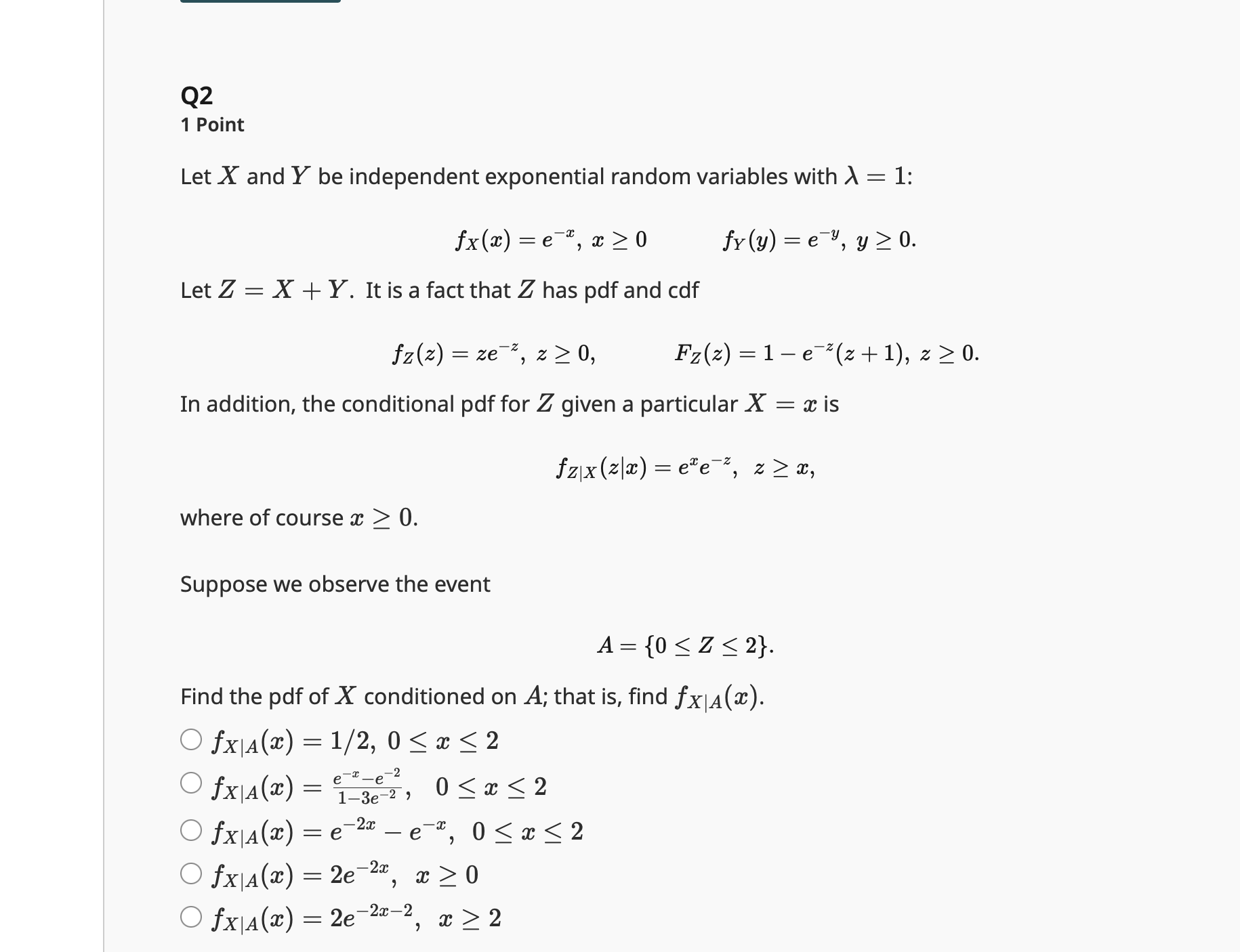 Solved Let X and Y be independent exponential random | Chegg.com
