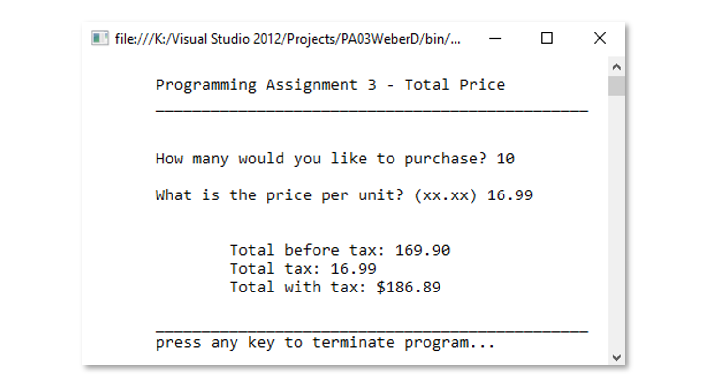 Solved Create a new project Project Type (Visual | Chegg.com