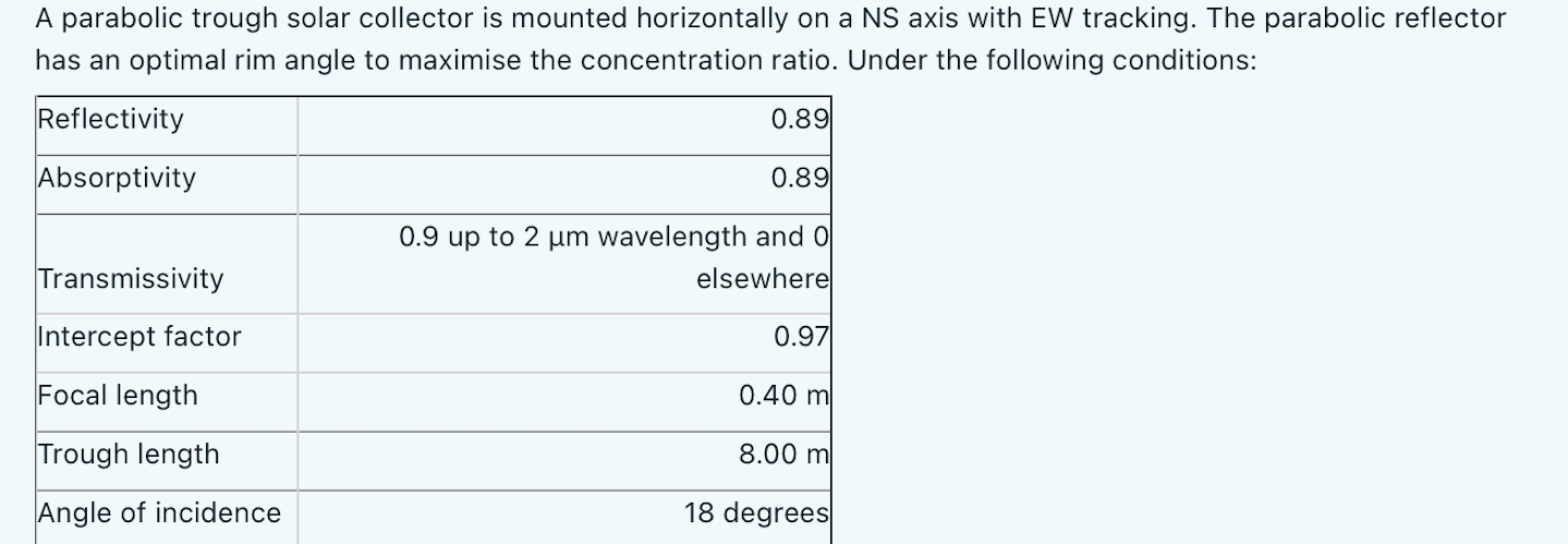 Could I please get working and answer for the | Chegg.com