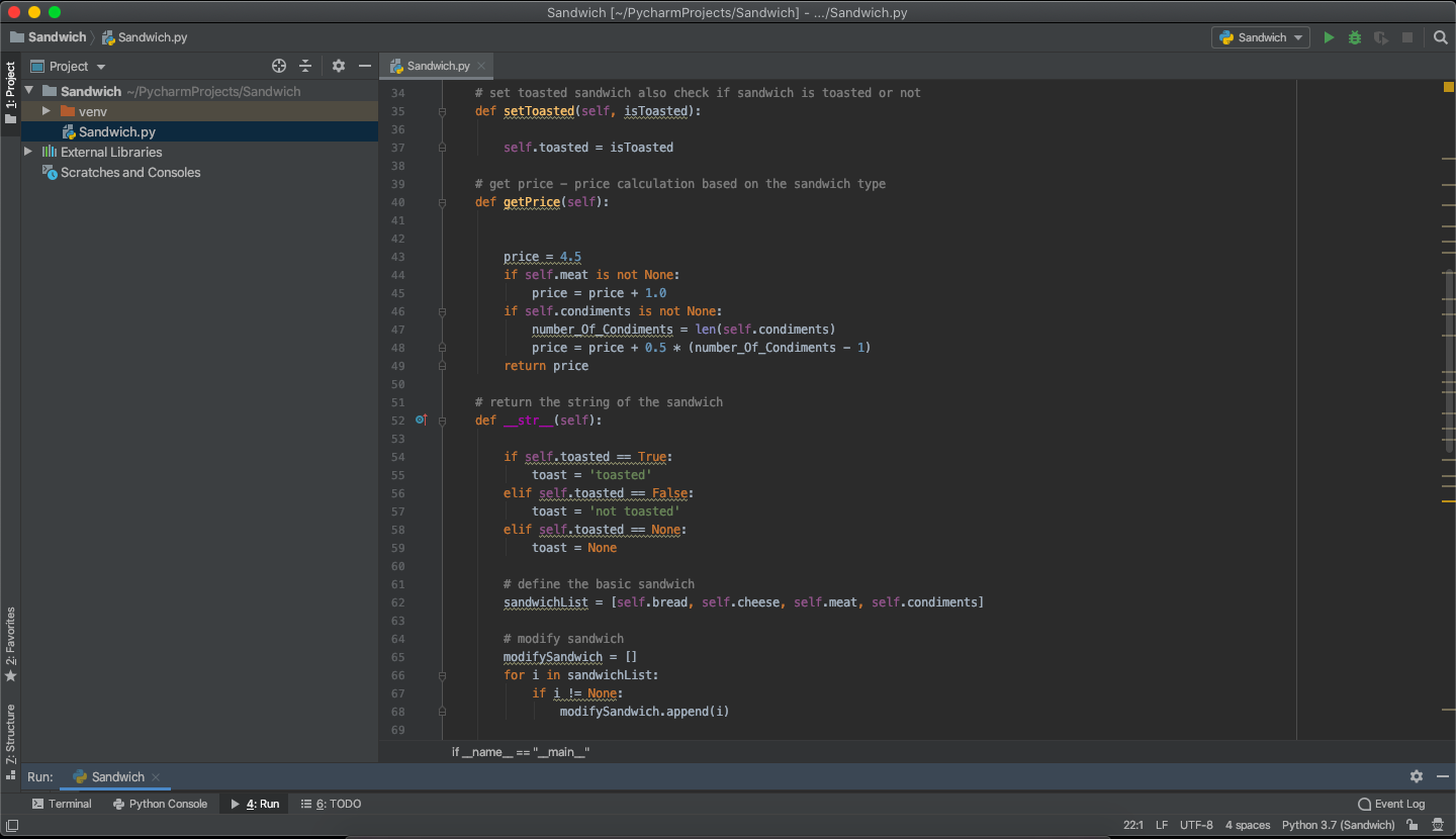 Solved Assignment 9: An Order of | Chegg.com