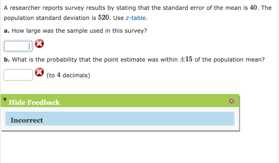 Solved A researcher reports survey results by stating that | Chegg.com Solved A researcher reports survey results by stating that | Chegg.com
