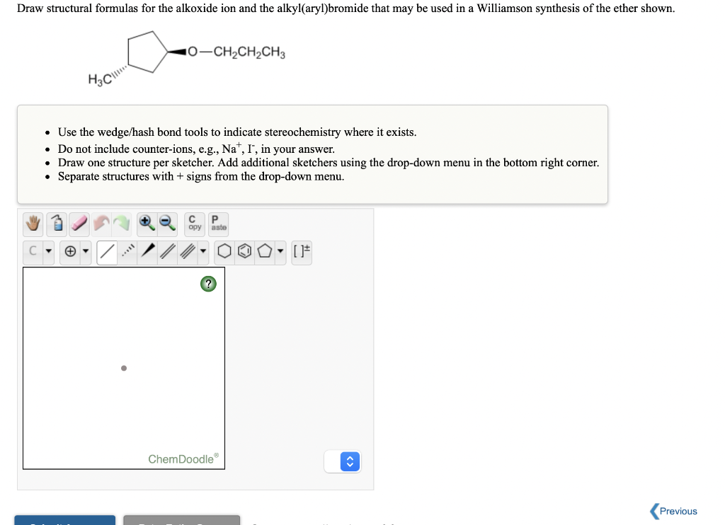 Solved Draw structural formulas for the alkoxide ion and the | Chegg.com