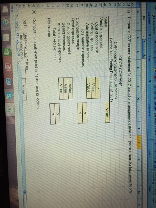 Solved 187 1 P5-2A Prepare a CVP income statement compute | Chegg.com