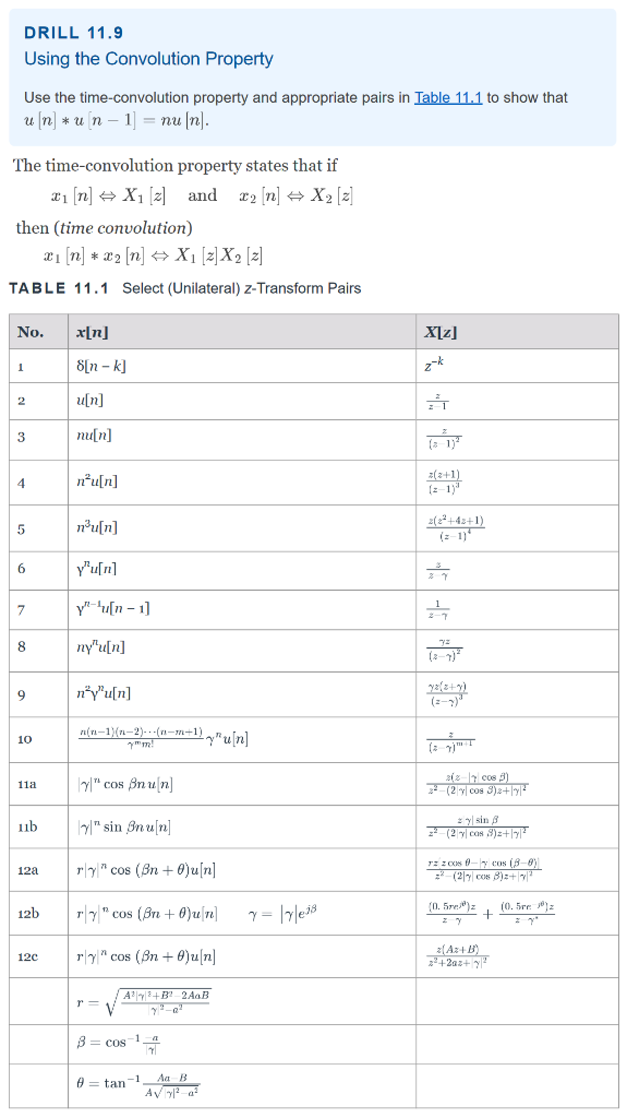 Solved Using the Convolution Property Use the | Chegg.com Solved Using the Convolution Property Use the | Chegg.com