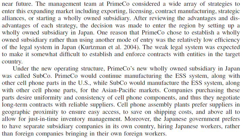 Solved INTRODUCTION rimeCo, a leading company in the | Chegg.com