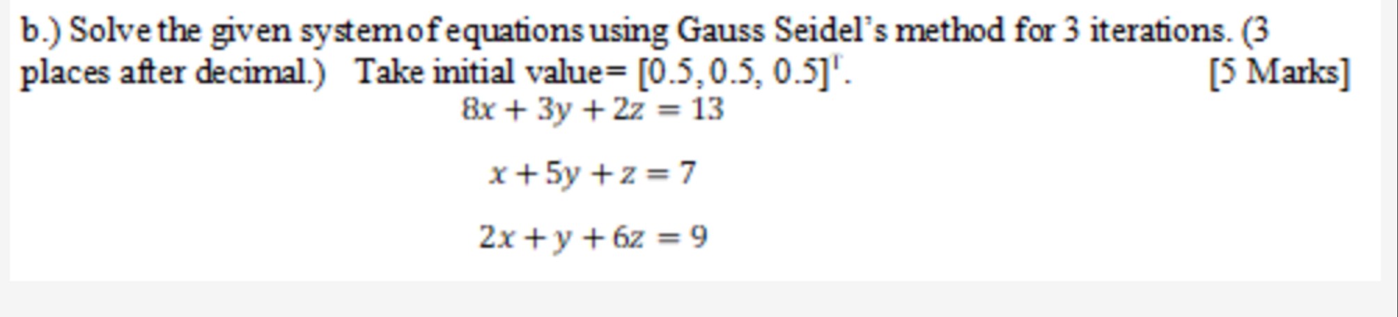 Solved solve | Chegg.com