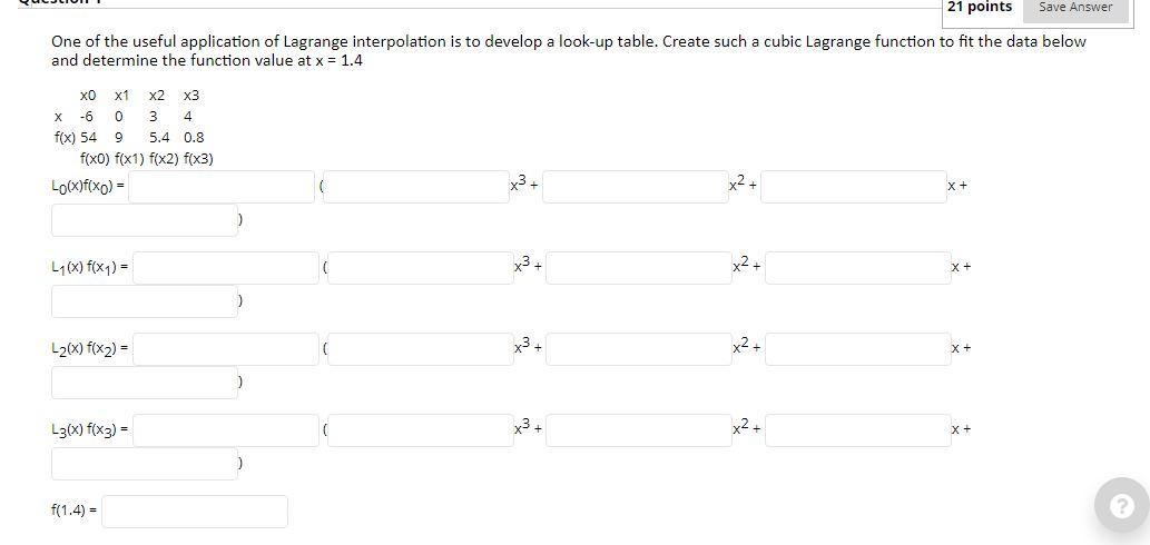 Solved One Of The Useful Application Of Lagrange 2441