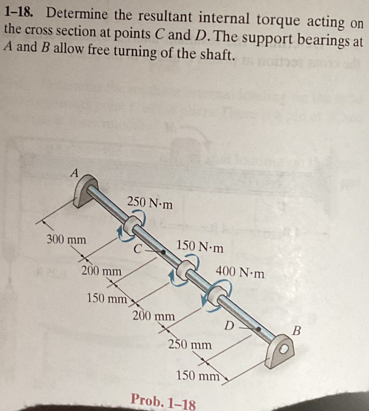 Solved r1-12. ﻿Determine the resultant internal loadings on | Chegg.com