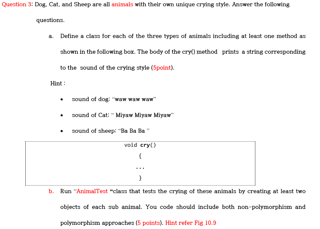 Solved // Fig 10.9 // Employee hierarchy test | Chegg.com