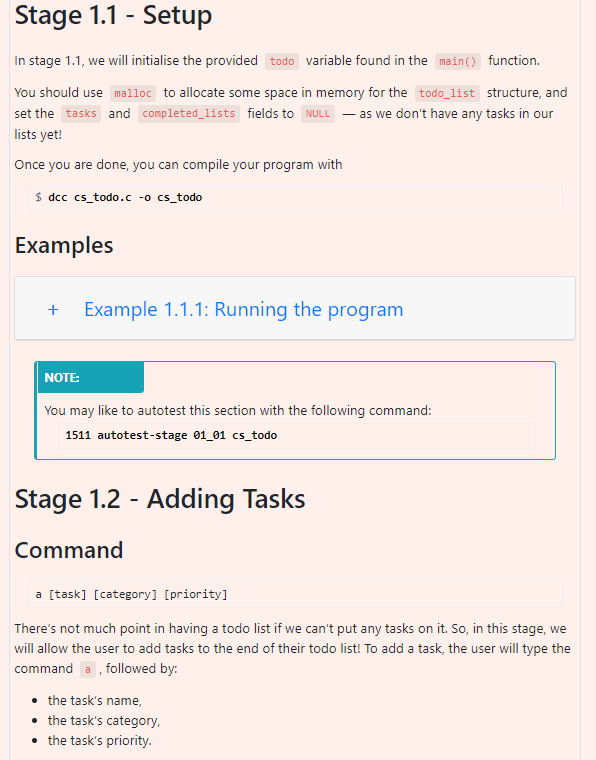 Solved Stage 1.1 - Setup Once you are done, you can compile | Chegg.com