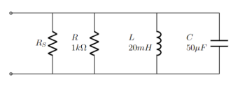 Solved Calculate the bandwidth, Q value and resonance | Chegg.com