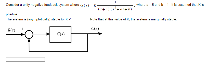 Solved Consider a unity negative feedback system where | Chegg.com