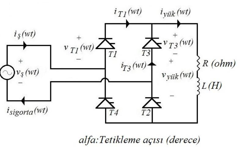 Solved Vş(wt)=Vm.sin(wt) alfa: Teikleme | Chegg.com