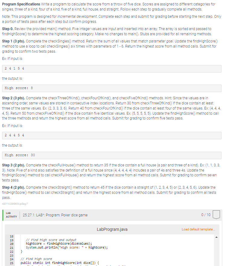 [Solved]: Program Specifications Write a program to calc