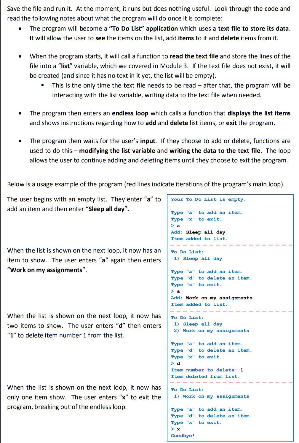 Solved I need help with one of my python homework tasks. I | Chegg.com