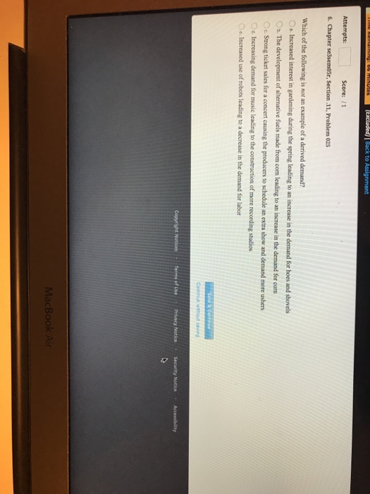 Solved Attempts: Score: 1 6. Chapter se3sem05r, Section .11, | Chegg.com Solved Attempts: Score: 1 6. Chapter se3sem05r, Section .11, | Chegg.com