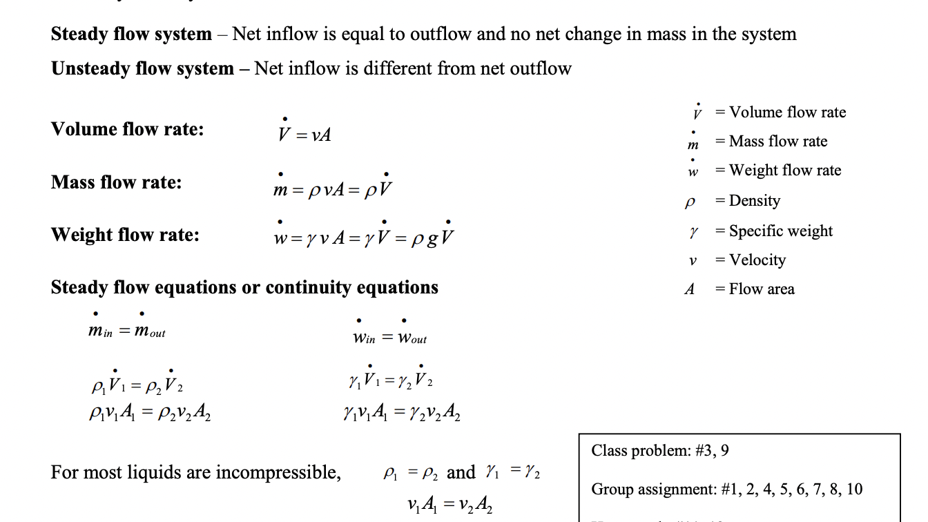 Solved Steady flow system - Net inflow is equal to outflow | Chegg.com