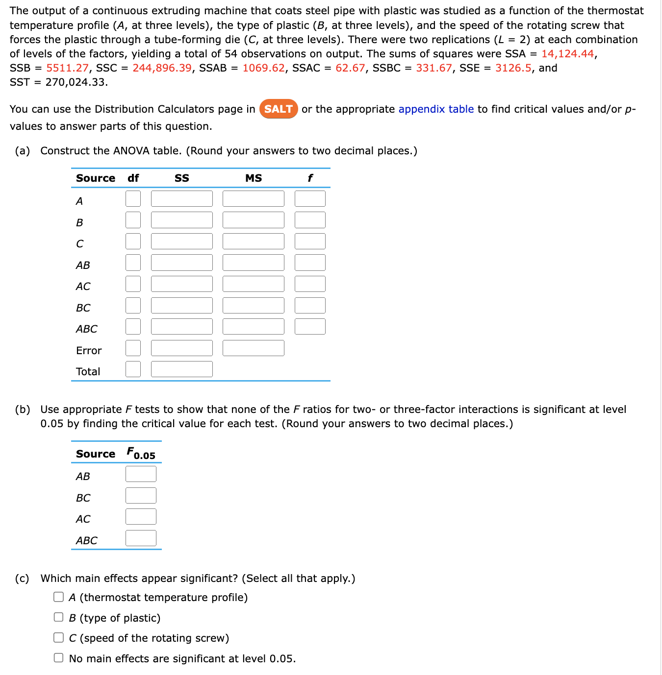 The output of a continuous extruding machine that | Chegg.com