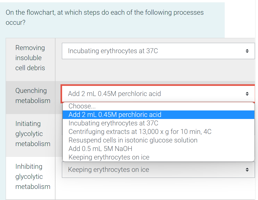 Solved On the flowchart, at which steps do each of the | Chegg.com