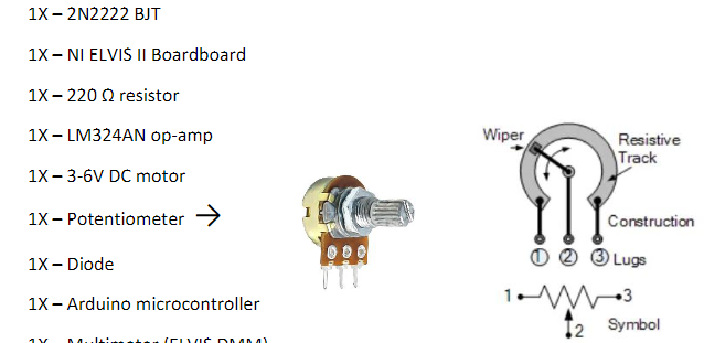 Solved 1X - 2N2222 BJT 1X - NI ELVIS II Boardboard 1X - 220 | Chegg.com